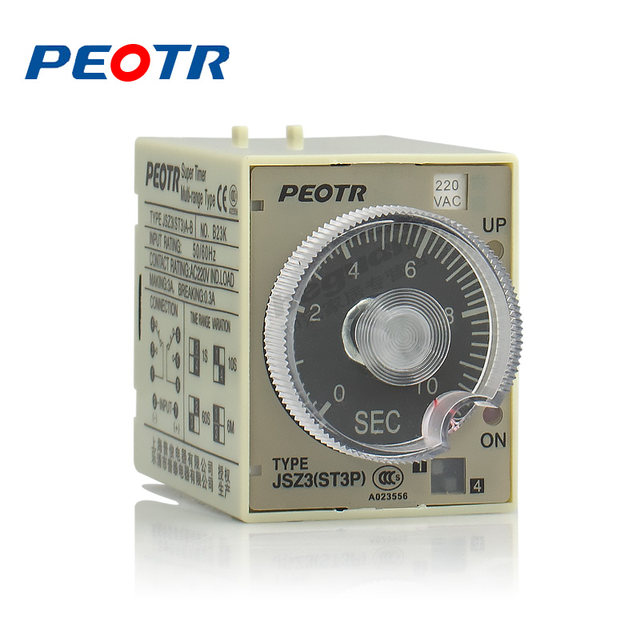 JSZ3 time relay ST3P power delay delayed PEOTR power off switch A-A/C-C/DC12/24V/220V
