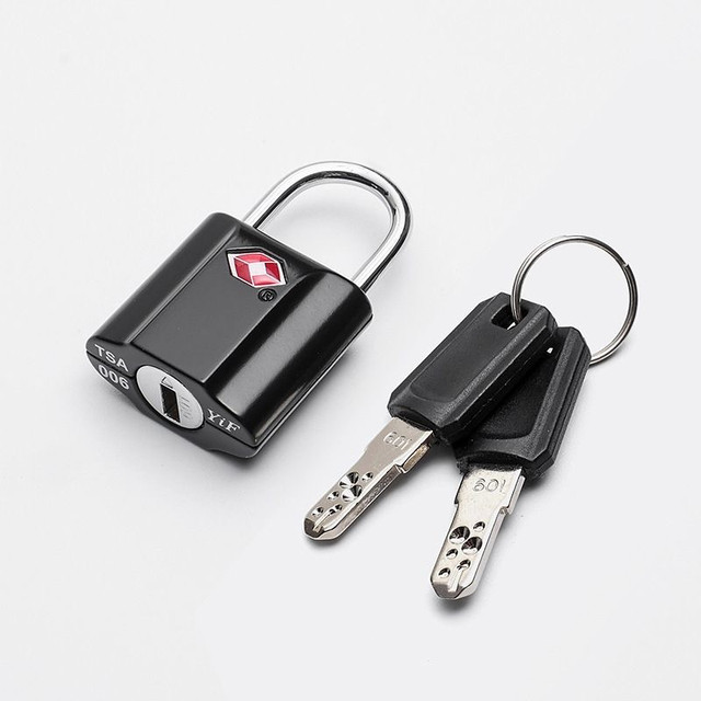 006 travel bag padlock customs lock key lock mini small padlock TSA006 ...