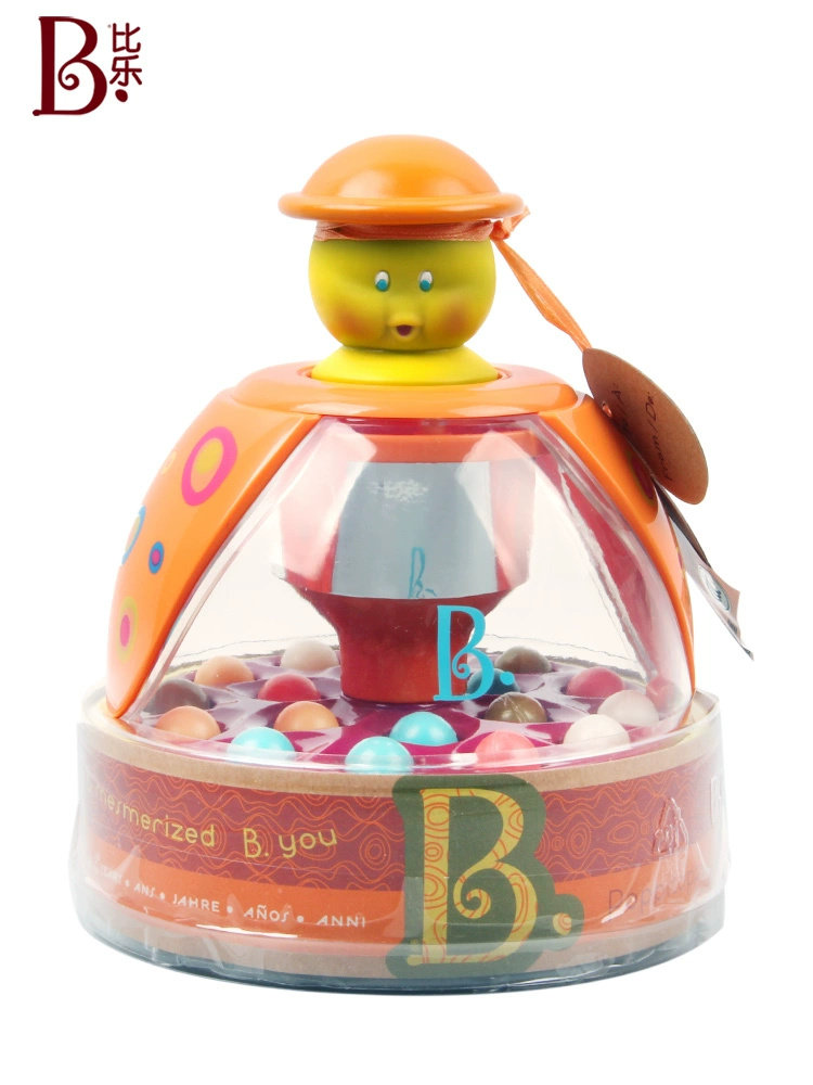 B.toys Baby Twists Press Jump Ball - Jouet en plastique pour tout-petits
