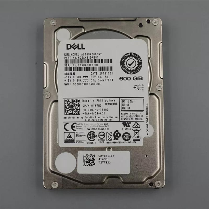 戴尔AL14SXB60ENY 1W7HC 600G SAS 15K 2.5寸服务器硬盘 01W7HC-淘宝网