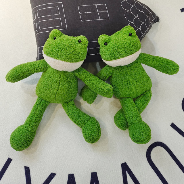 Forgive Frog Doll Duck Plush Toy Cute Doll Sleeping Bed Girl Birthday Gift