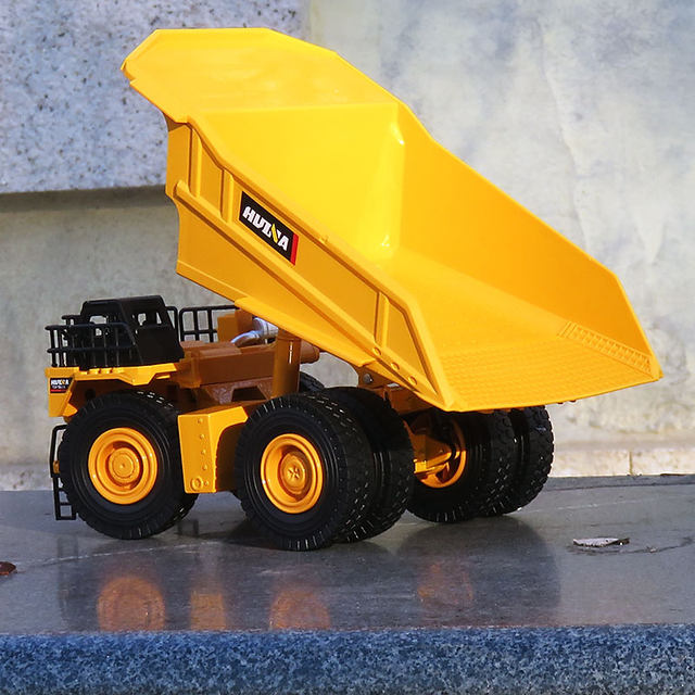 Genuine Huina alloy mining truck mining dump truck model transport ...