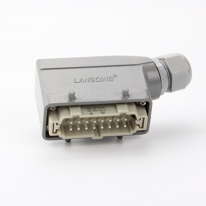 Langqing 16-core heavy load connector HDC-He-016-1 Double buckle HDC-He ...