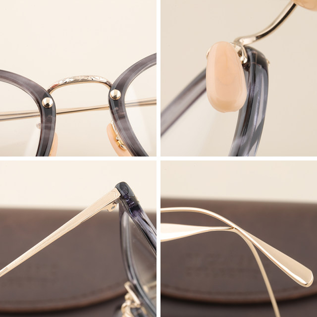 Bjclassic glasses frame male fashion light Japanese hand-made mirror ...