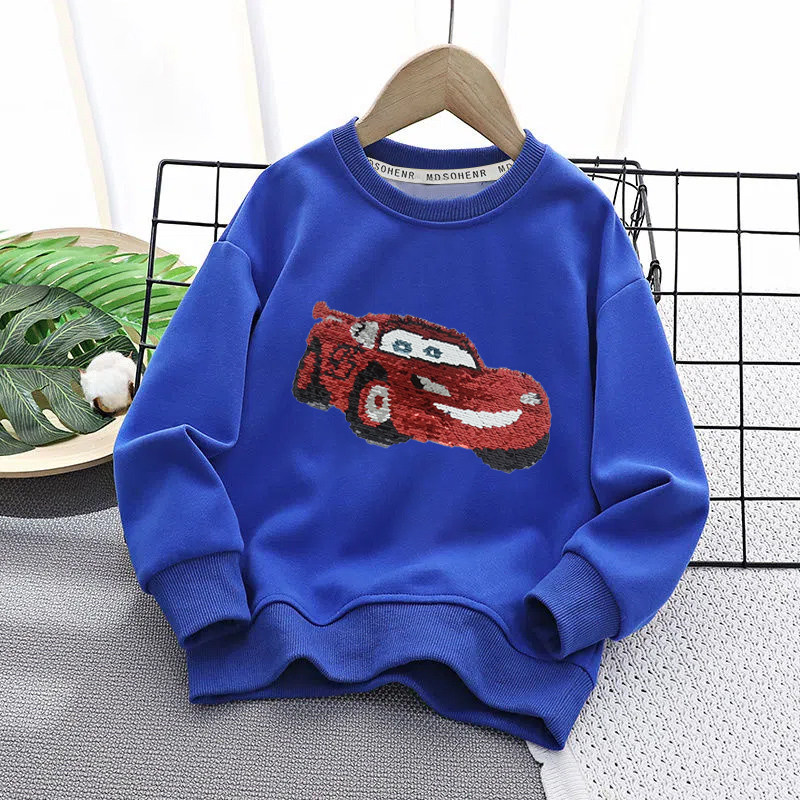 Spring and autumn children's color-changing sweatshirt long-sleeved ...