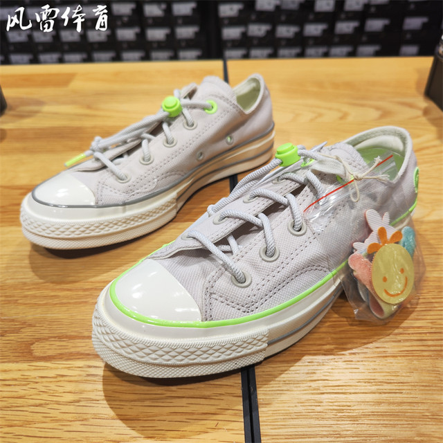 Converse 1970s crystal bottom cartoon accessories embroidered low top ...