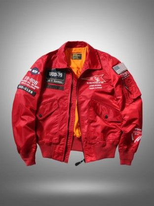 Alpha Men's Industrial American Air Force Baseball Uniform Spring and ...