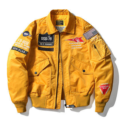 Alpha Men's Industrial American Air Force Baseball Spring and Autumn ...