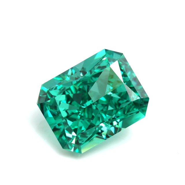 Rectangular emerald ring face gemstone 5A grade emerald loose stone ...