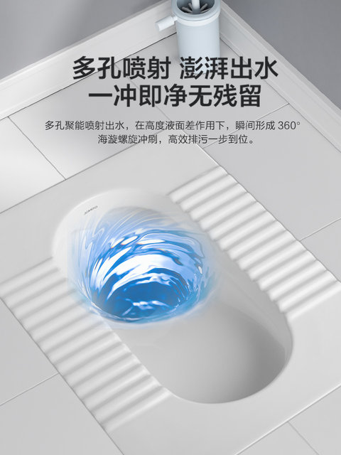 Jiu Mu Ceramic Squats Squatting Water Stir -Stuffy Furnishing ...