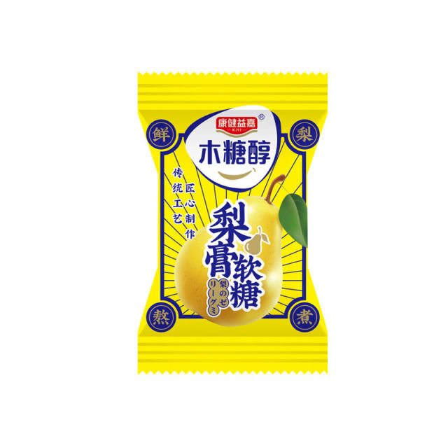 Pear paste, soft candy, xylitol, children's baby net red snacks, candy ...