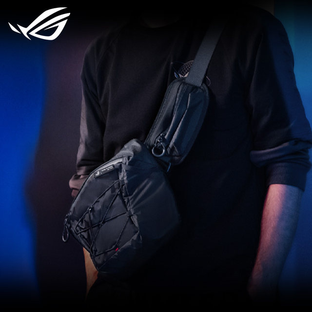 ROG/Republic of Players waist bag chest bag cycling motorcycle ...