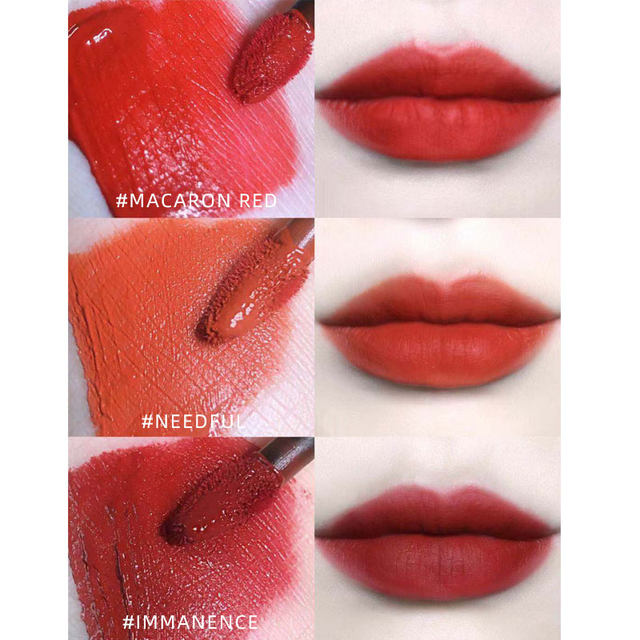 Korea 3ce cloud lip glaze rust red needful lipstick rotten tomato color ...