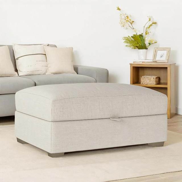 American storage shoe changing stool solid wood sofa foot stool bed end ...