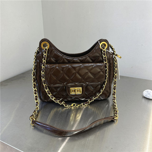 Xiao D's diamond chain bag 2024 new fashion autumn and winter this year ...