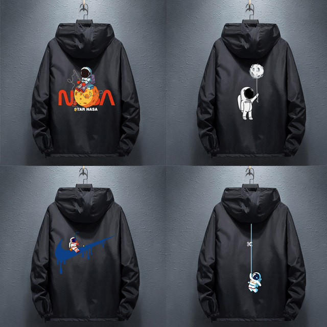 NASA co-branded astronaut jacket boys jacket spring autumn winter hip ...