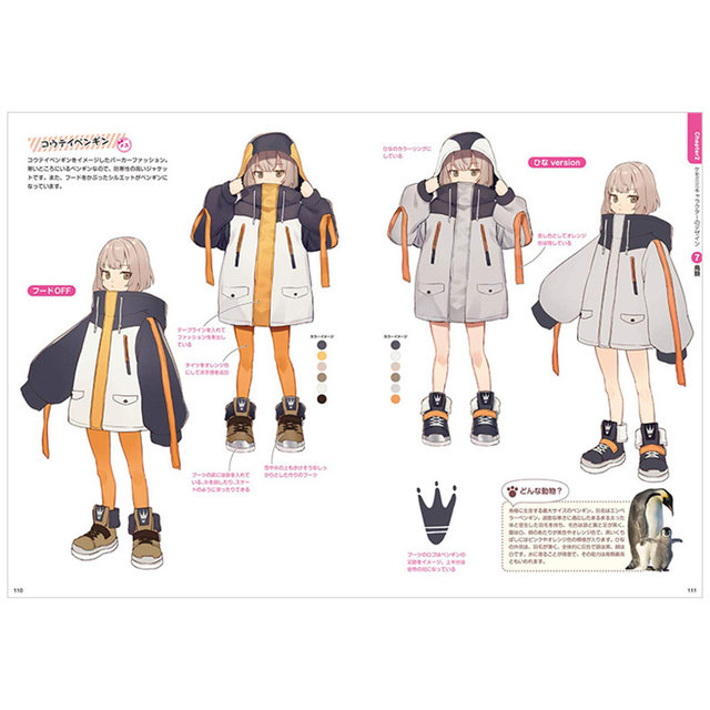 [in Stock] Japanese Original Kemono Ear Character Design Book Anime ...
