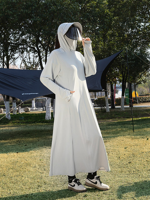 2025 summer new long full-body sun protection clothes for women loose ...