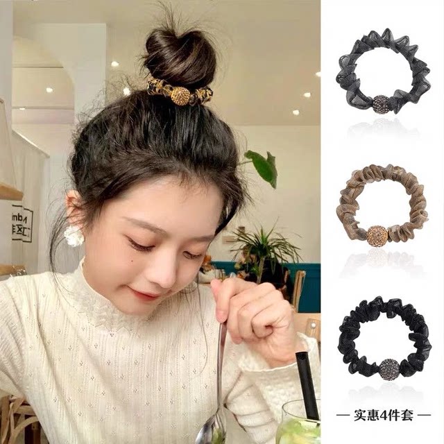 Hairband for girls, adult high-end, high-end, high-end, ponytail, 2024 ...