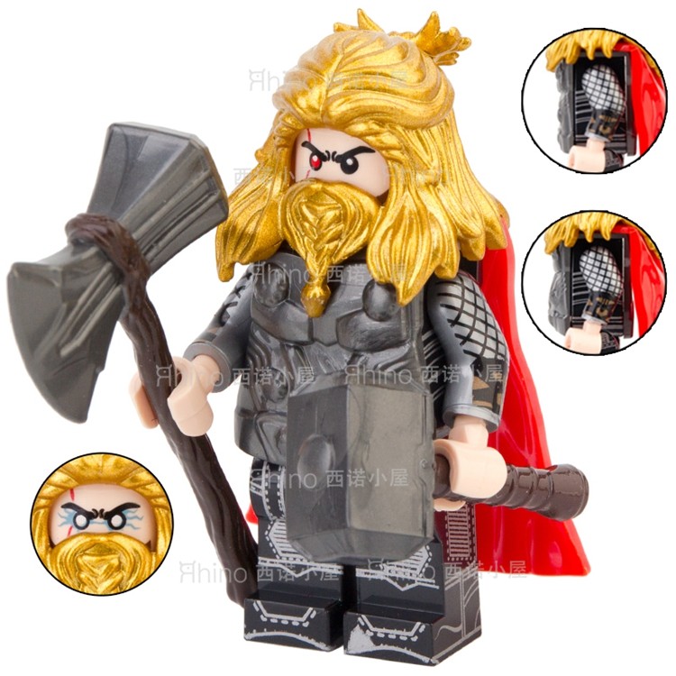 Avengers Bearded Thor Storm Warhammer Hard Cloak V001 Third Party ...