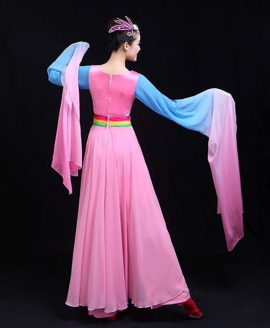 Water sleeve dance costumes for women, elegant new classical dance ...