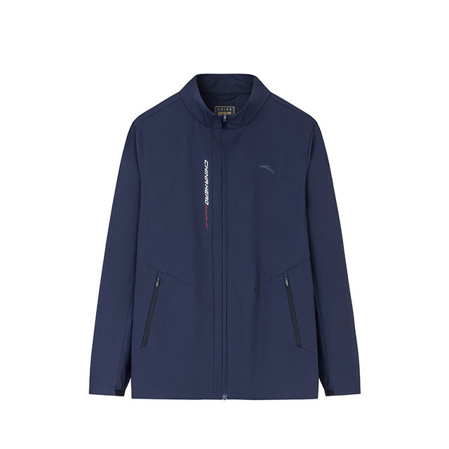 ANTA quick-drying ice silk jacket men's breathable thin running fitness ...