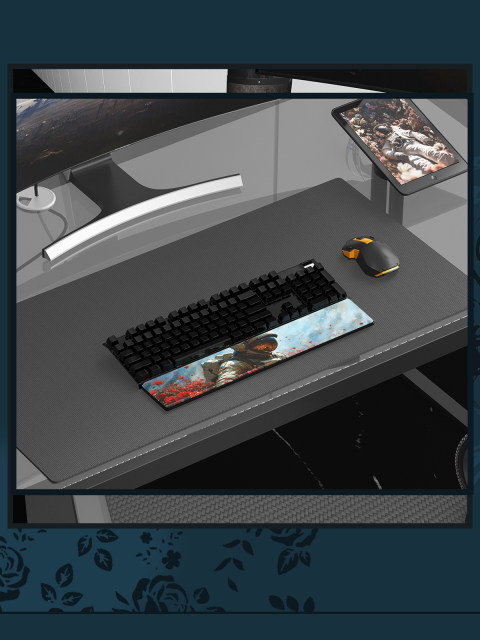 Huang Liang Yimeng Mechanical Keyboard Wireless Resin Table Set ...