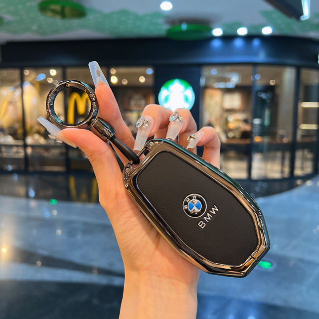 BMW LCD key cover new 7 series 740730li high-end 5 series 530le shell X5X7X6 buckle 6 series 630gt