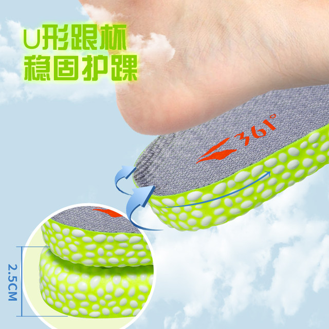 361 sports insoles for spring and summer, sweat-absorbent, deodorant ...