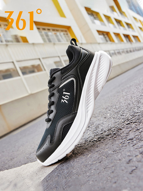 361 men's shoes 2025 summer new sports shoes mesh breathable shock-absorbing casual shoes men's ...