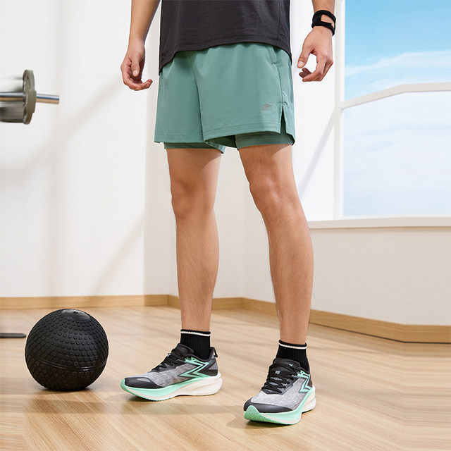 361 Sports Shorts Men's 2024 Summer New Breathable Quick-drying Three ...