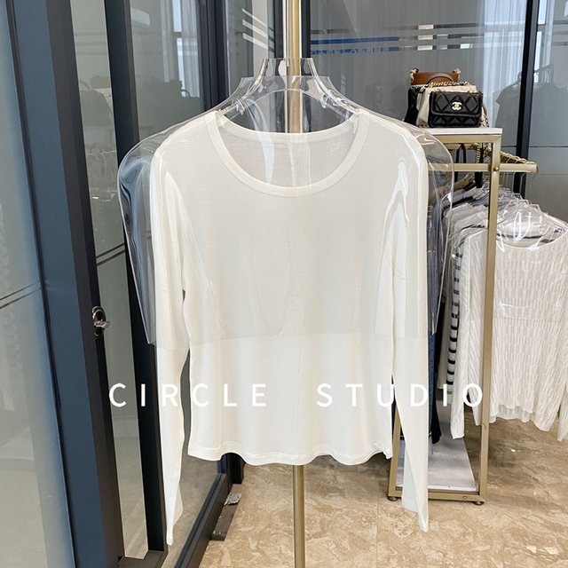 Baby muscle bottoming shirt! Super comfortable 120 sky silk wool back ...