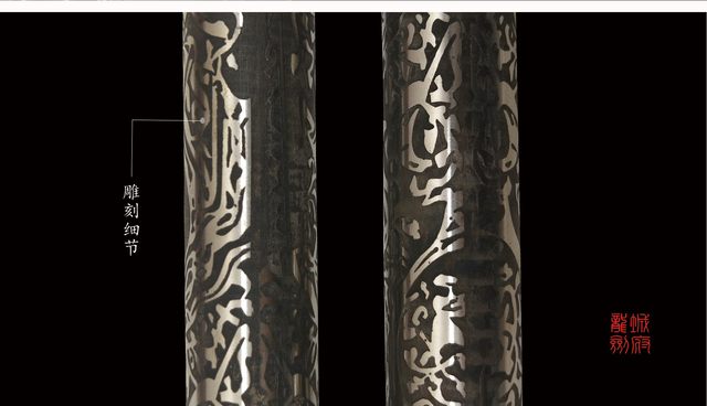 Overlord's gun head, red-tasseled spear and spear, forged in one piece ...