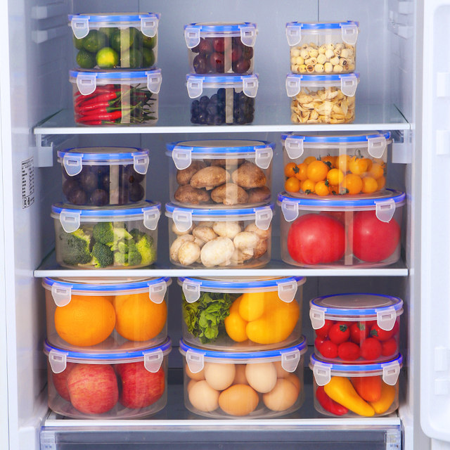 Refrigerator storage box, food-grade special plastic lunch box, fruit ...