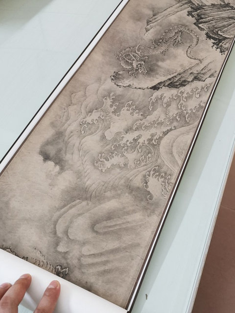 Southern Song Dynasty Chen Rong Ten Dragons Retro Calligraphy and ...