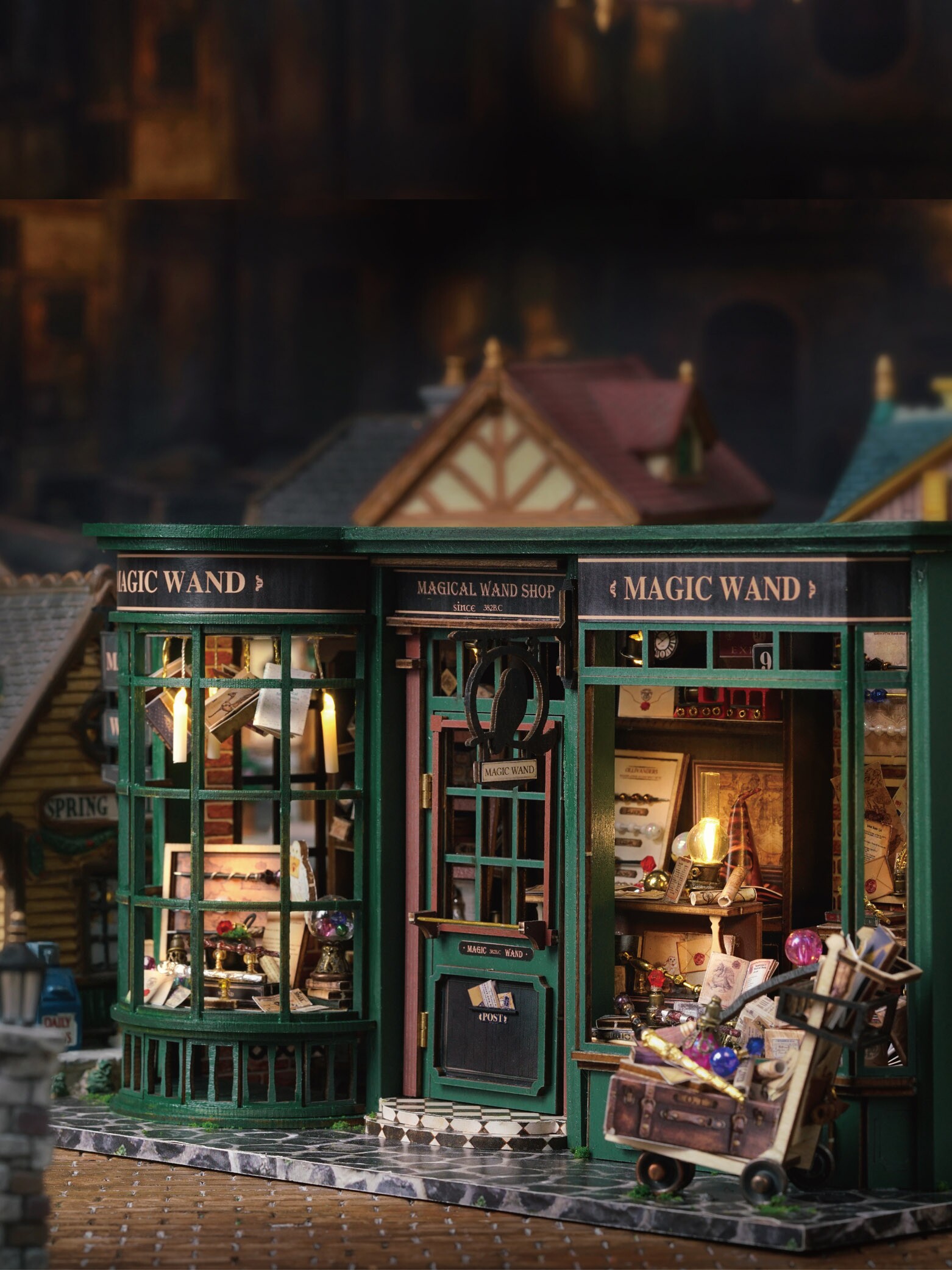 Cute Room Harry Potter Full House Modell - DIY Holz-Bausatz