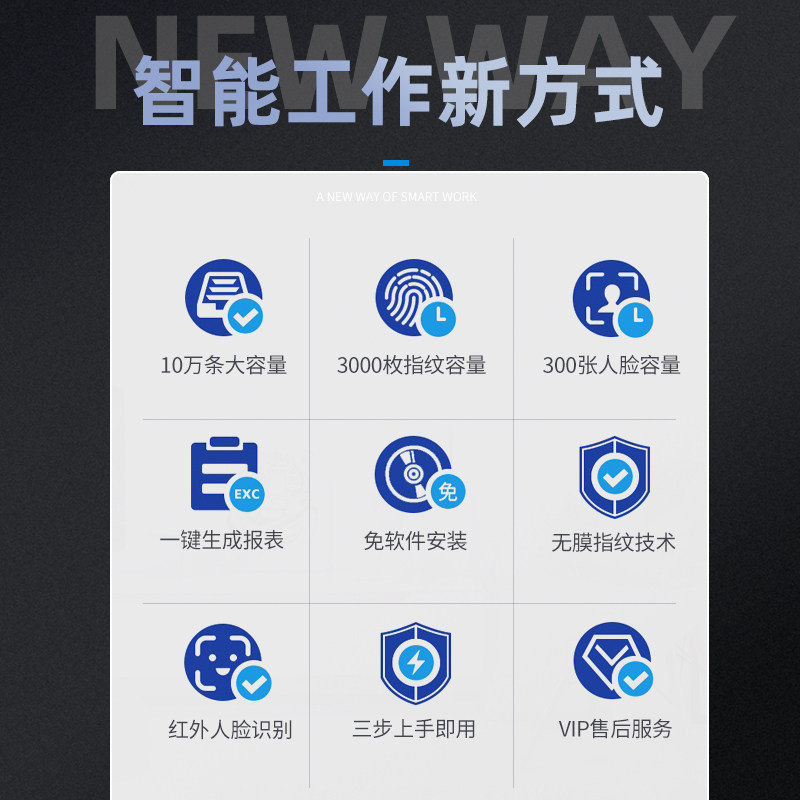 Attendance Machine with Face Recognition - Intelligent Staff Punch Card ...