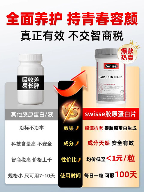 Australian Swisse Collagen Peptide Blood Orange Essence Whitening Anti ...