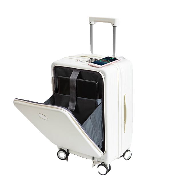 Multi-function trolley bag, men's new suitcase, women's suitcase, front ...