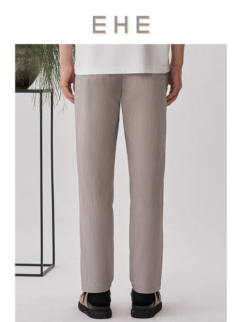 EHE men's clothing, new summer style, Japanese imported bubble yarn ...