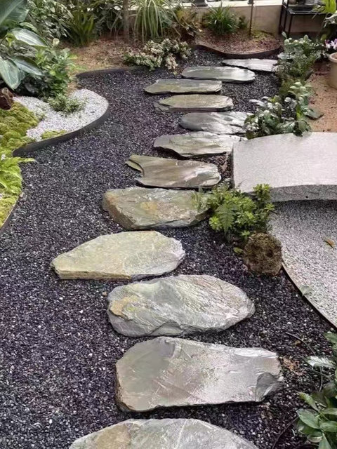 Antique bluestone slab stone anti-slip outdoor courtyard stone natural ...