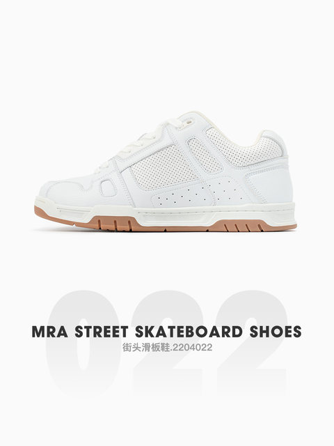 MRA bread shoes men's shoes 2024 new American retro white shoes couples ...