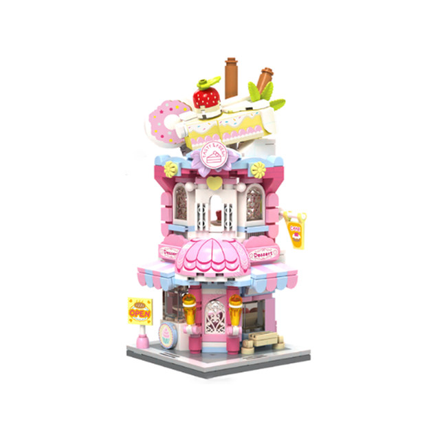 miniso's colorful street view building blocks, the fifth season of ...