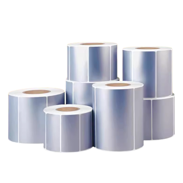 Asian silver tag paper PET non -dry glue silver waterproof high ...