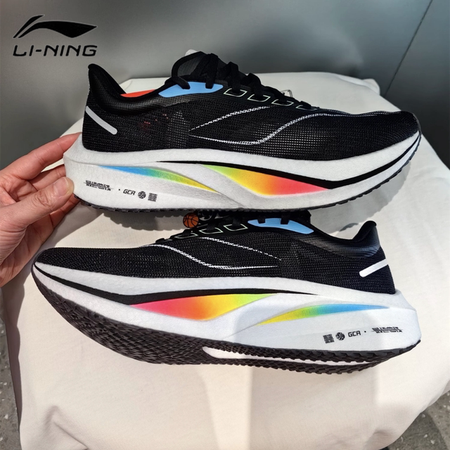 Li Ning Feidian 4C running shoes new summer silk breathable shock ...