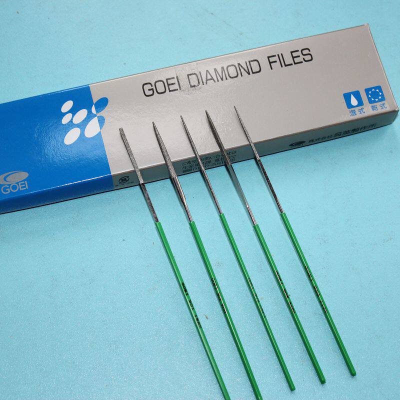 Japan Goei Diamond File Set - Ultra-Slim Ceramic Carbide Files