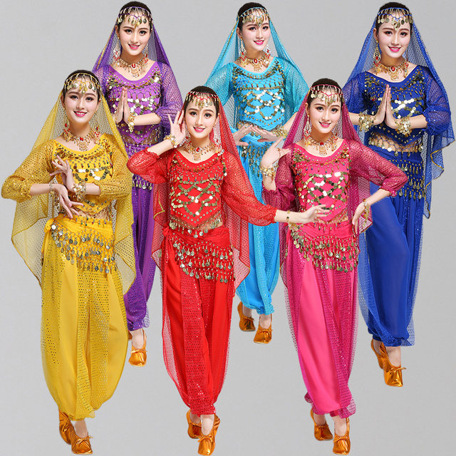Indian Dance Costumes Female Indian Dance Performance Costumes Tianzhu ...