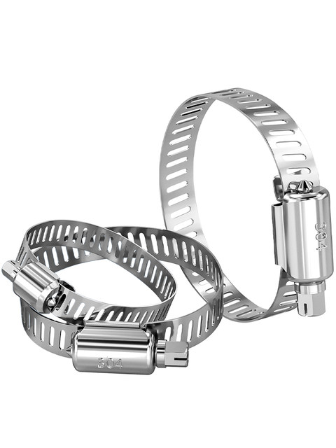 Hose hoop 201/304 stainless steel hose hoop American pipe clamp clamp ...