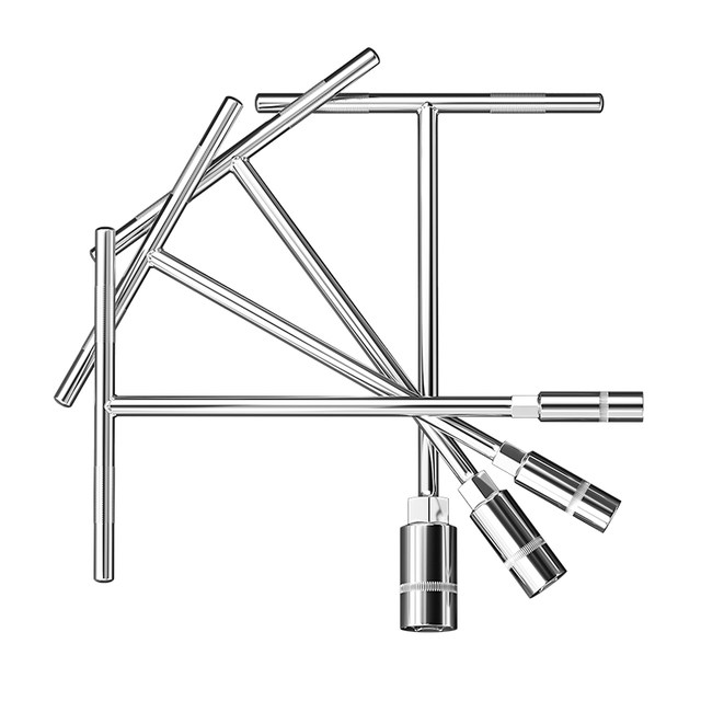 T-shaped socket wrench External hexagonal wrench T-shaped T-shaped T ...