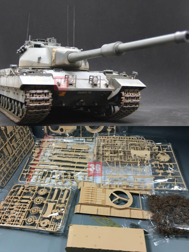 Amusing Hobby 1/35 British Conqueror Main Battle Tank Mk II - 3G Model ...